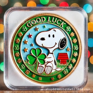 跨境新款Peanuts Family Good Luck Coin花生家族好运硬币-阿里巴巴