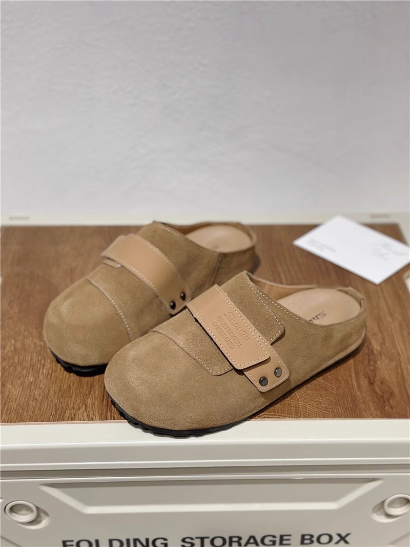 懒人一脚蹬勃肯包头拖鞋女外穿2025新款春夏增高厚底穆勒凉拖鞋子-阿里巴巴