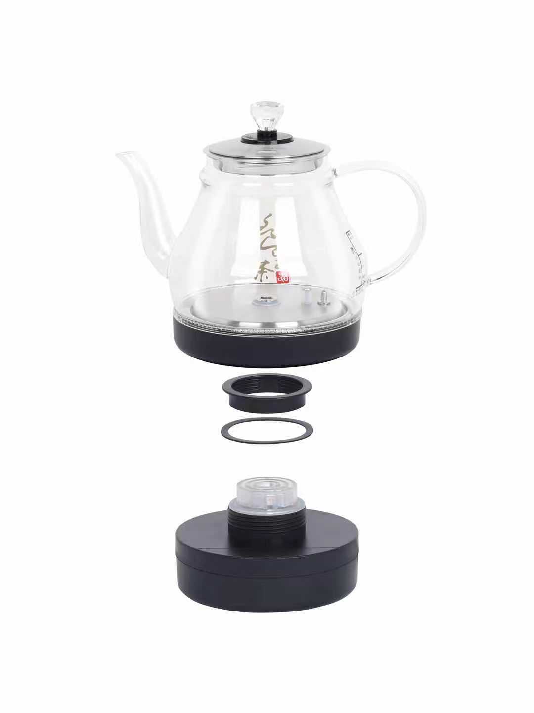 自动上水电茶壶智能玻璃电热水壶养生煮茶壶自动加水烧水壶定制-阿里巴巴
