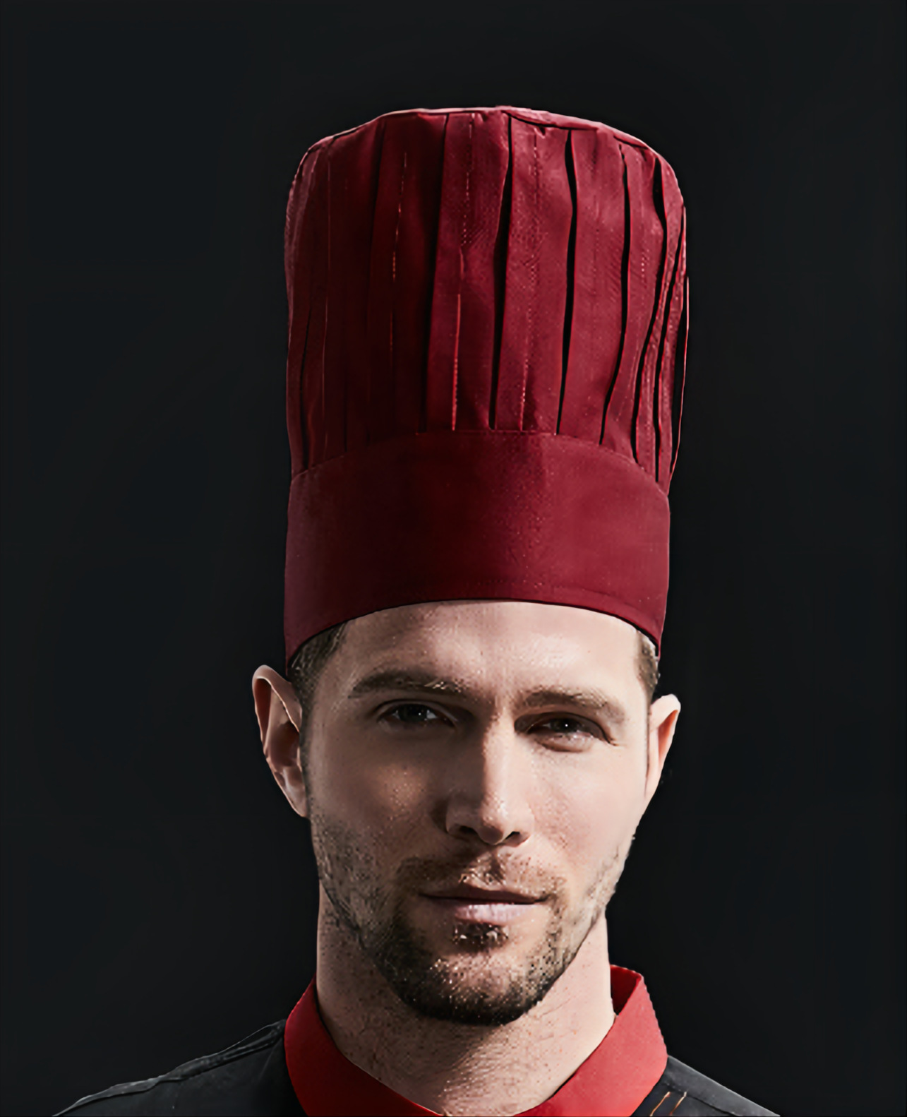 酒店厨师白色高帽大帽行政主厨帽子后厨餐厅烘焙蛋糕点厨师工作帽-阿里巴巴