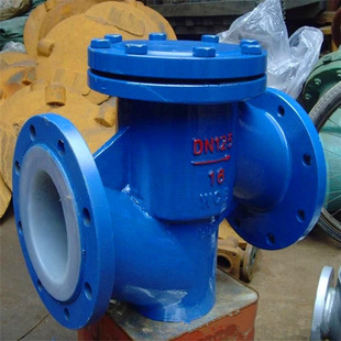 H41F46-10C DN250化工管道钢制衬氟止回阀-升降式止回阀-阿里巴巴