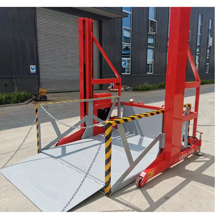 小型移动卸货平台2吨电动液压装卸平台集装箱装车升降台卸货神器-阿里巴巴