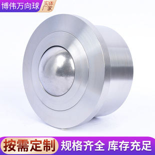 重型钢制万向球压入式QFA01-60/QFA11-60重载滑轮SP60B牛眼轮-阿里巴巴