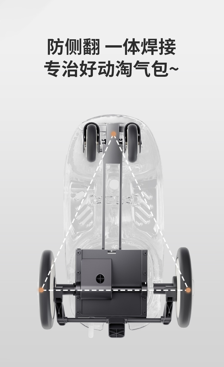 Bebehaha摇摇乐遛娃一个人带娃神器婴儿车儿童手推车二合一1到3岁-阿里巴巴