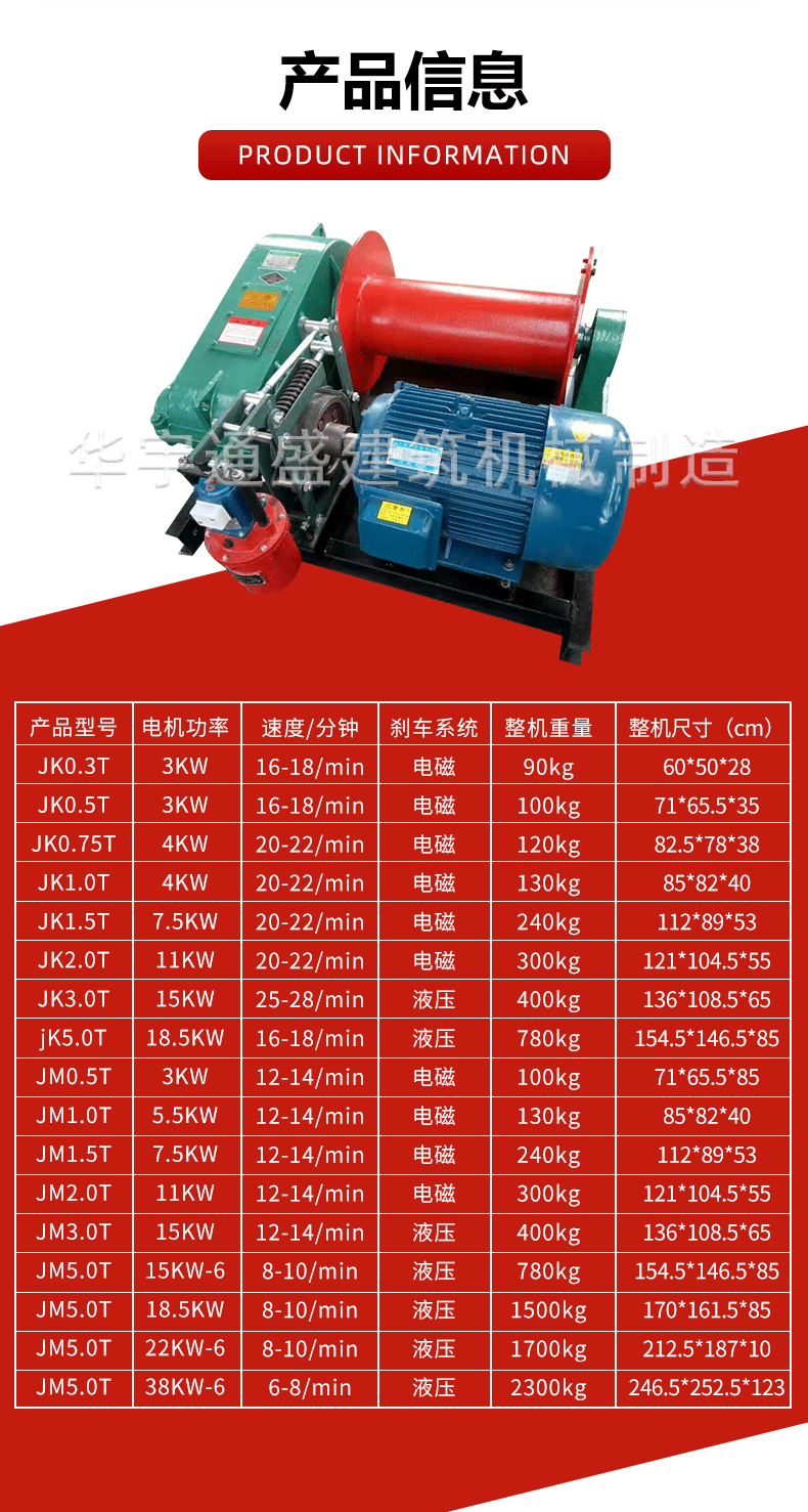 直销 调速卷扬机1t 2t 3t 5t 10t电动慢速卷扬机 快速卷扬机-阿里巴巴