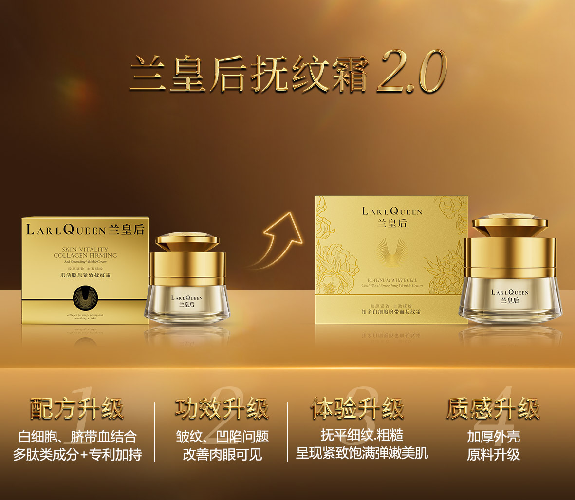 贵妇胶原蛋白断纹抚纹霜提亮抗老专攻凹陷法令纹多肽紧致抗皱面霜-阿里巴巴