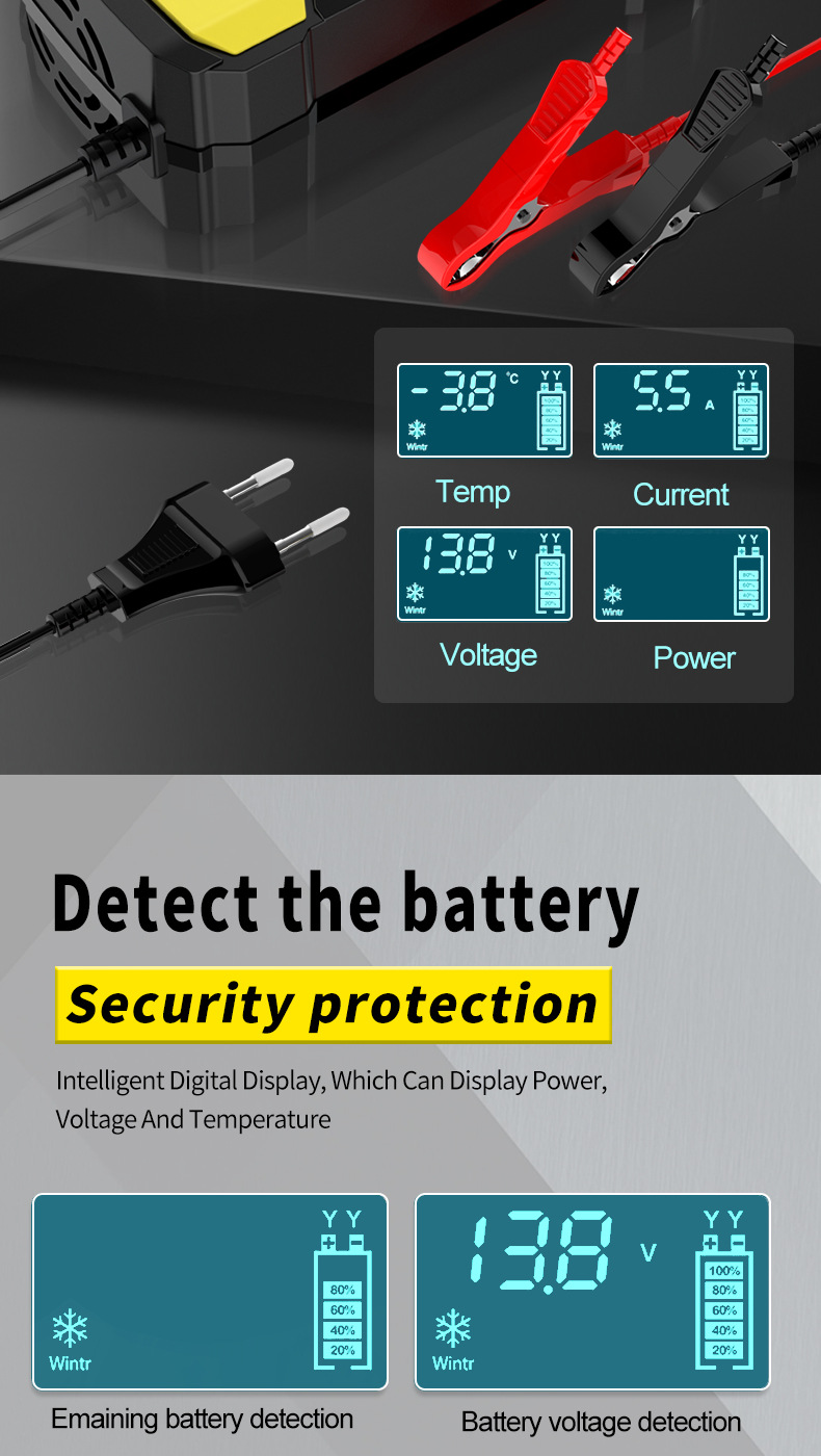 12V6A电瓶充电器 汽车电瓶充电器 摩托车电瓶充电器 蓄电池充电器-阿里巴巴