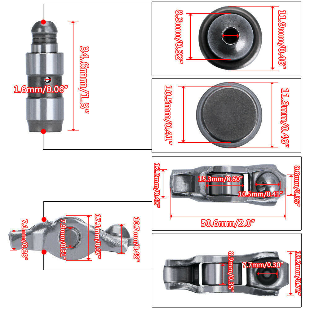 液压挺柱HYDRAULIC VALVE LIFTERS TAPPETS 022109423D-阿里巴巴