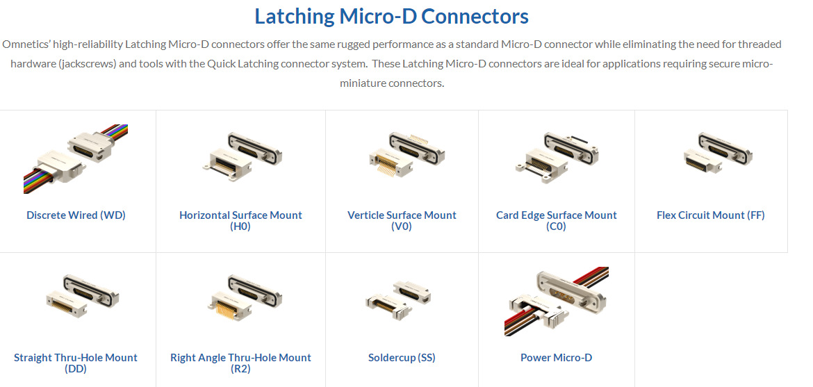 Omnetics连接器Micro-D全系列销售-阿里巴巴