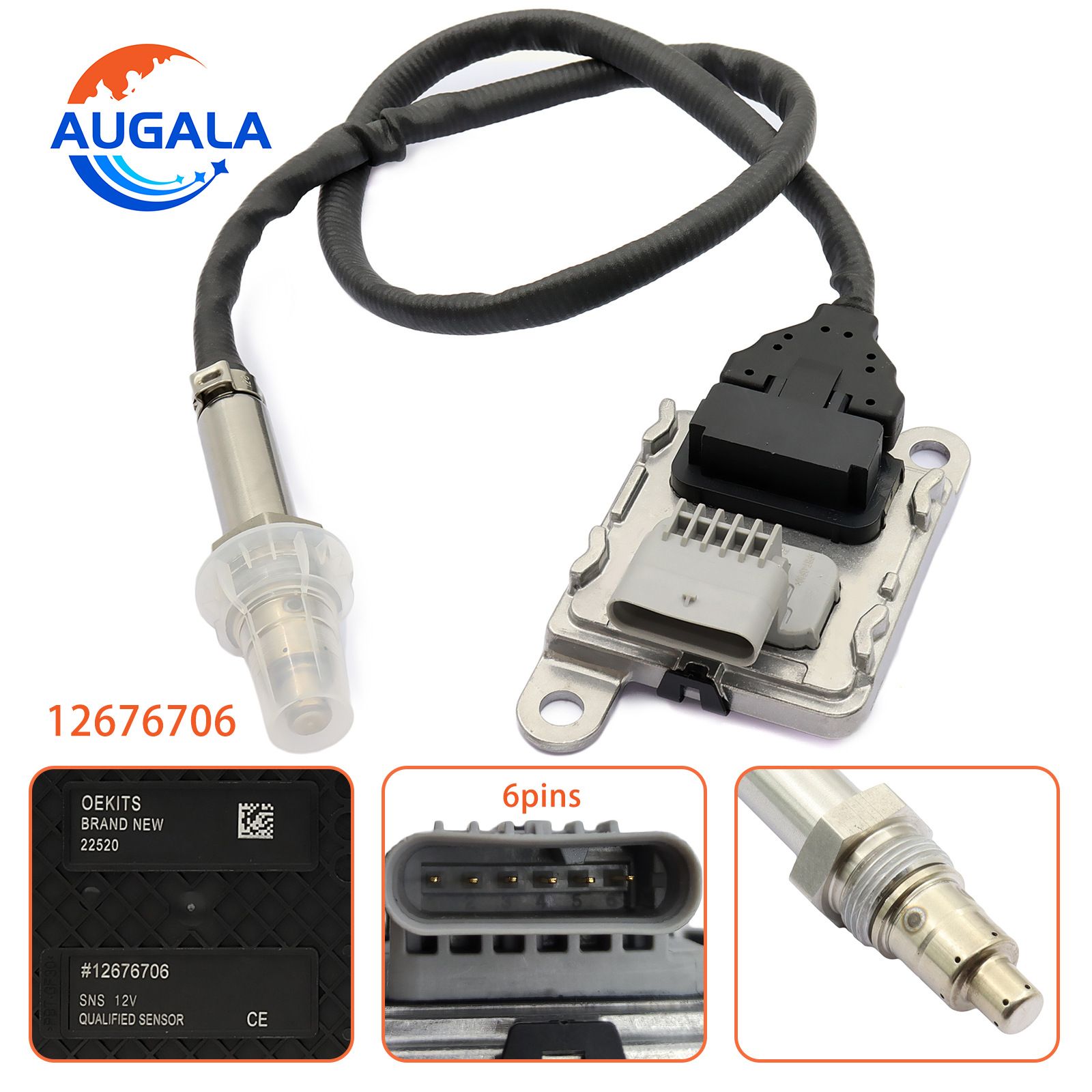 氮氧传感器 NOX SENSOR 12676706 Downstream-阿里巴巴