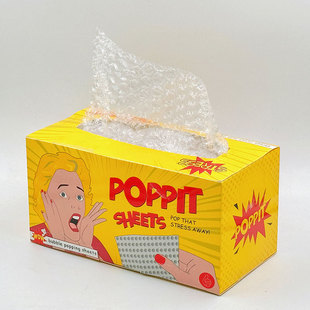 Poppit Sheets POP减压神器 气泡纸抽纸办公发泄解压玩具泡泡纸膜-阿里巴巴
