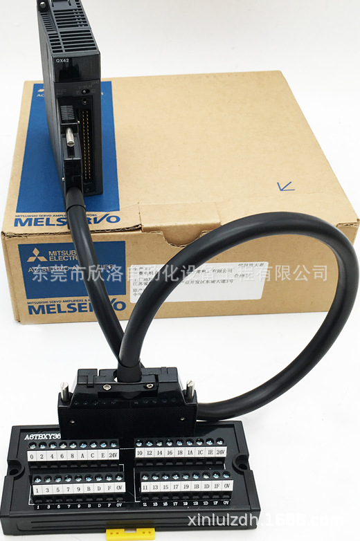 适用三菱Q系列端子台线 AC10TB/AC10TB-E 三菱端子台连接线-阿里巴巴