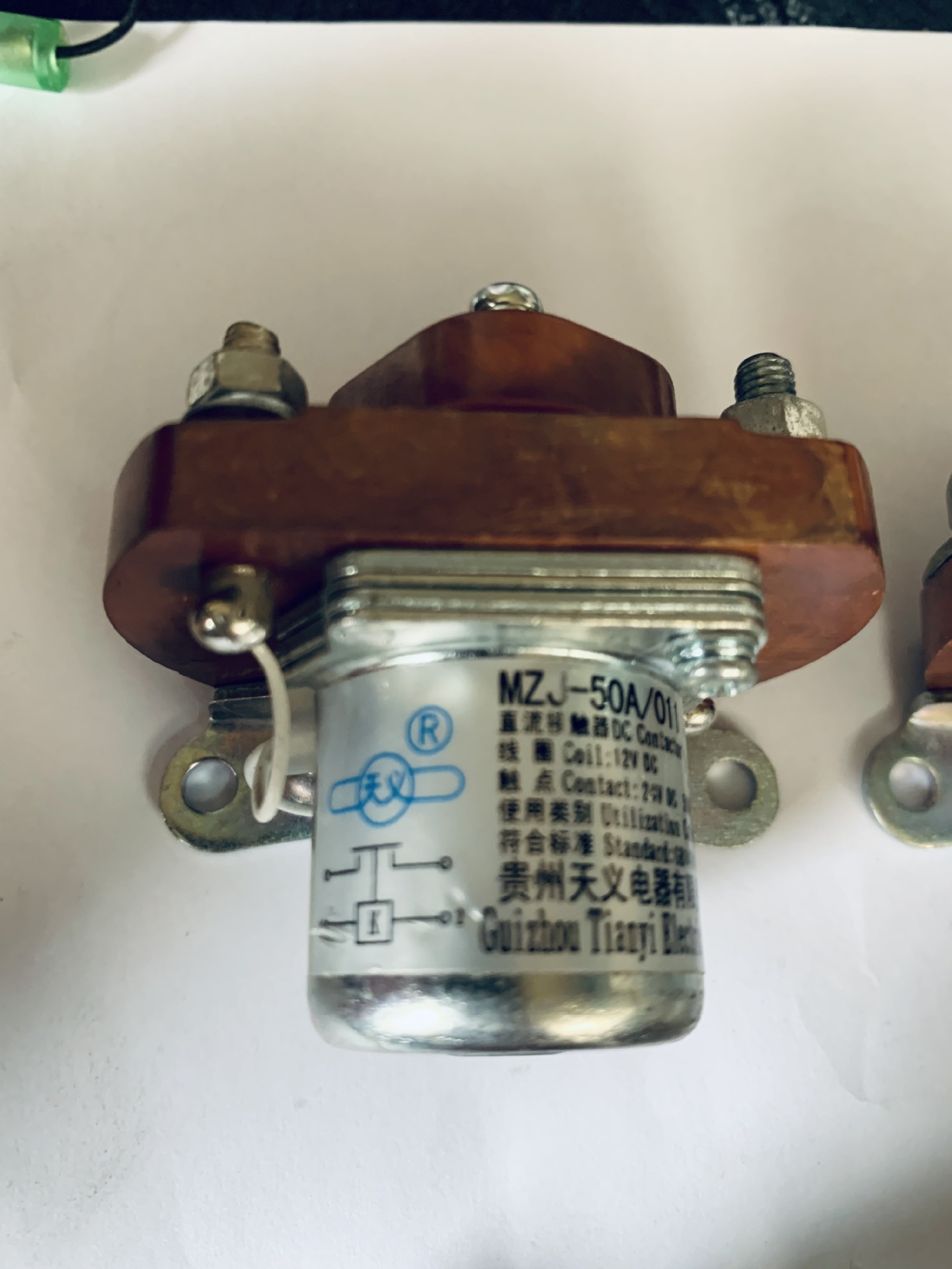 供应贵州天义直流接触器MJZ-50A-011.线圈12v.触点24V DC50A-阿里巴巴