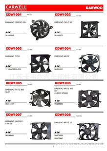 FOR DAEWOO FAN 96164864 96144976-阿里巴巴