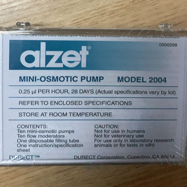 Alzet Model 2002 2004植入式胶囊渗透压泵1002 1004 缓释2周 4周-阿里巴巴