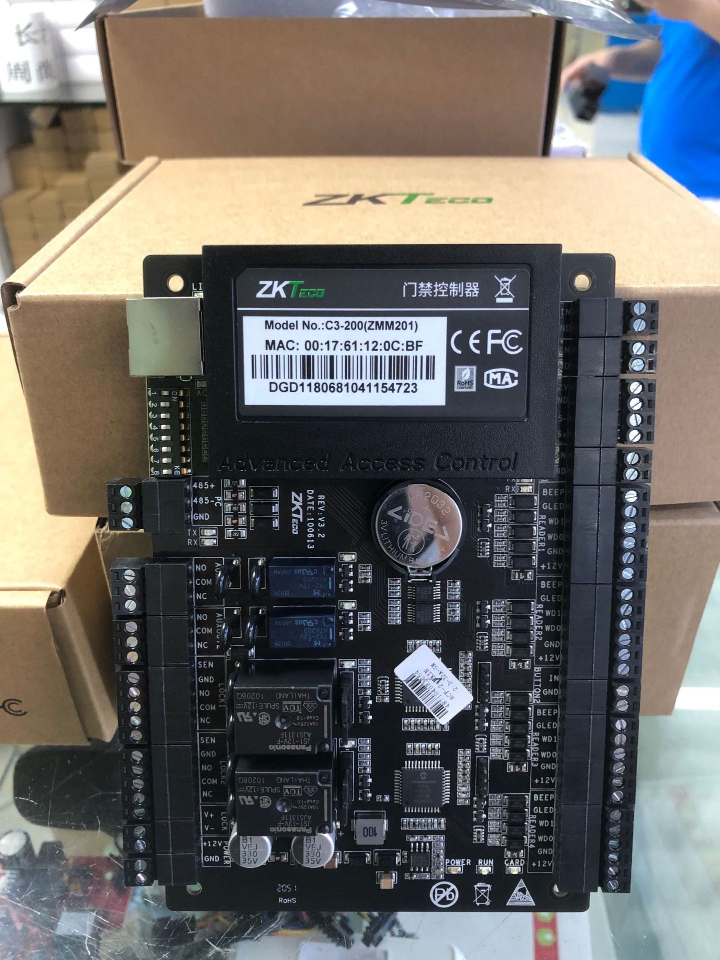 ZKTECH 熵基科技 C3-200 C3-400单门双门四门控制板门禁控制器-阿里巴巴