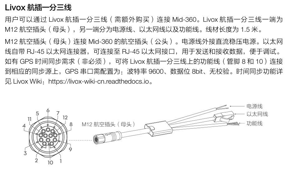 觅道 Mid-360 Mid-70 livox傲览AVIA浩界HAP览沃测距探测激光-阿里巴巴
