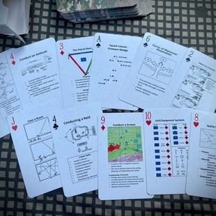 跨境新款Tactical Knowledge Playing Cards战术知识扑克牌-阿里巴巴