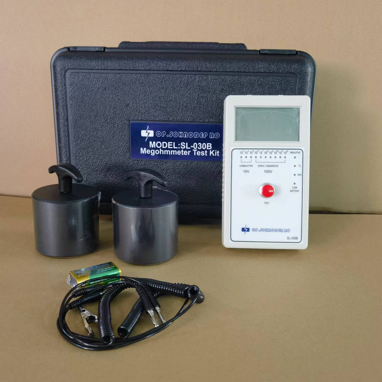 原装正品SL-030B重锤式数显表面电阻测试仪表面阻抗检测仪防静电-阿里巴巴