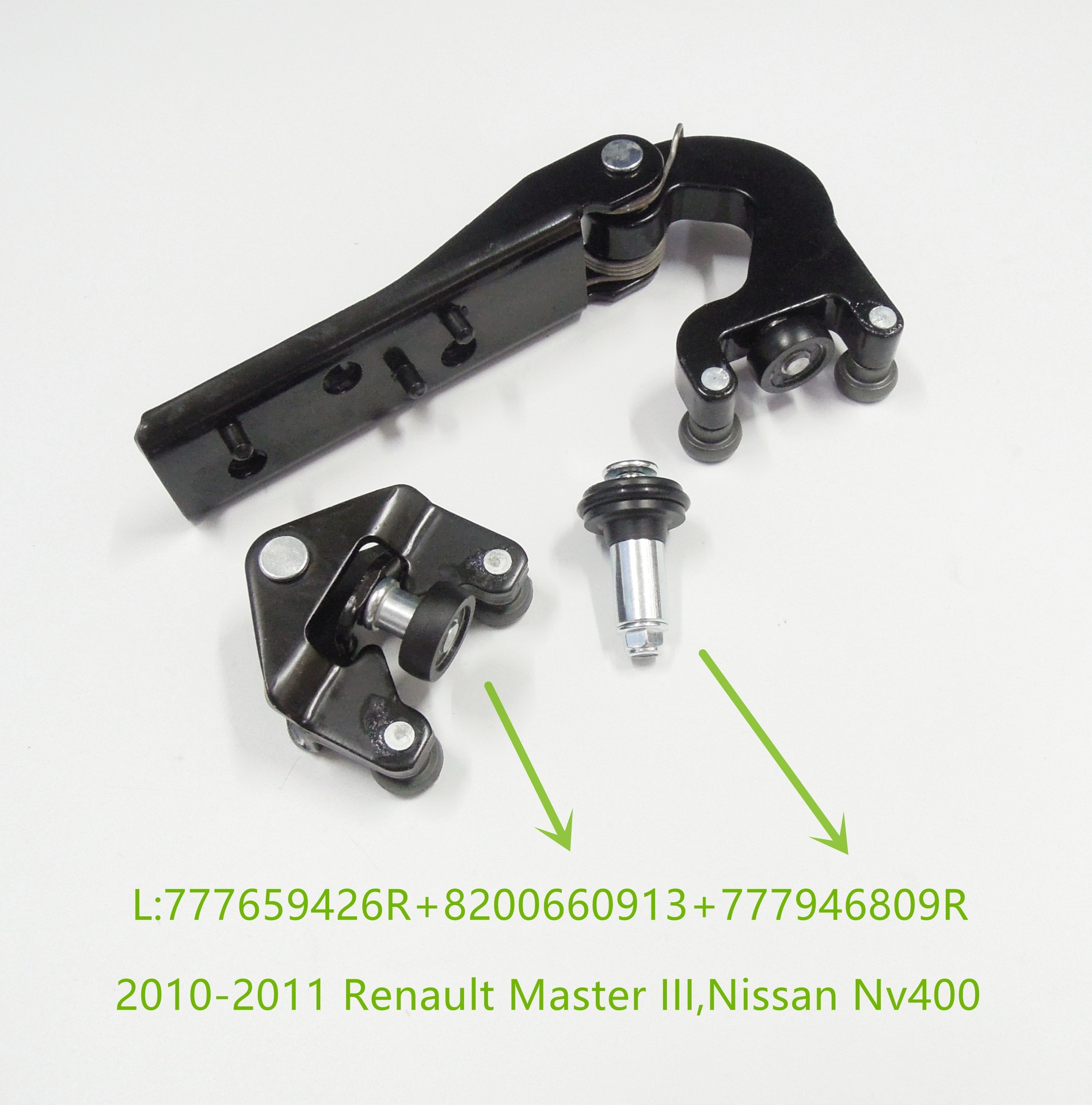 适用于雷诺MASTER车门滑轮左边777659426R+8200660913+777946809R-阿里巴巴