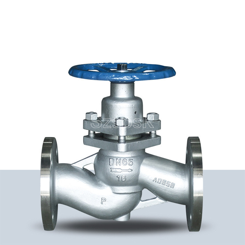 不锈钢铸钢法兰蒸汽柱塞阀U41SM DN50 80 100 150 200 300 400-阿里巴巴