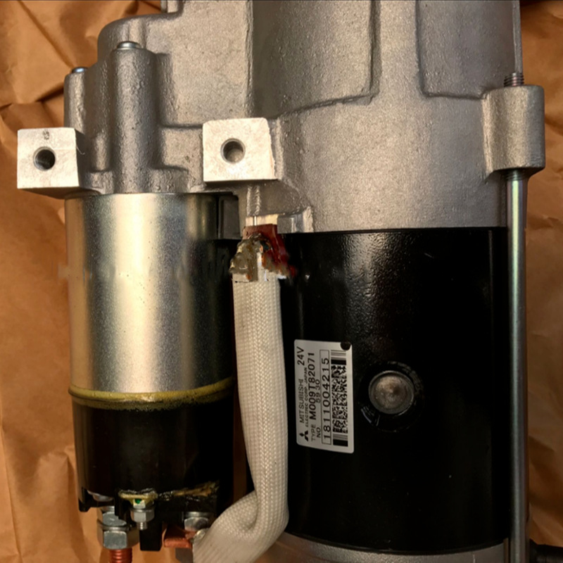 三一SY650挖掘机配件 起动马达181100-4215 M009T82071 M9T82071-阿里巴巴