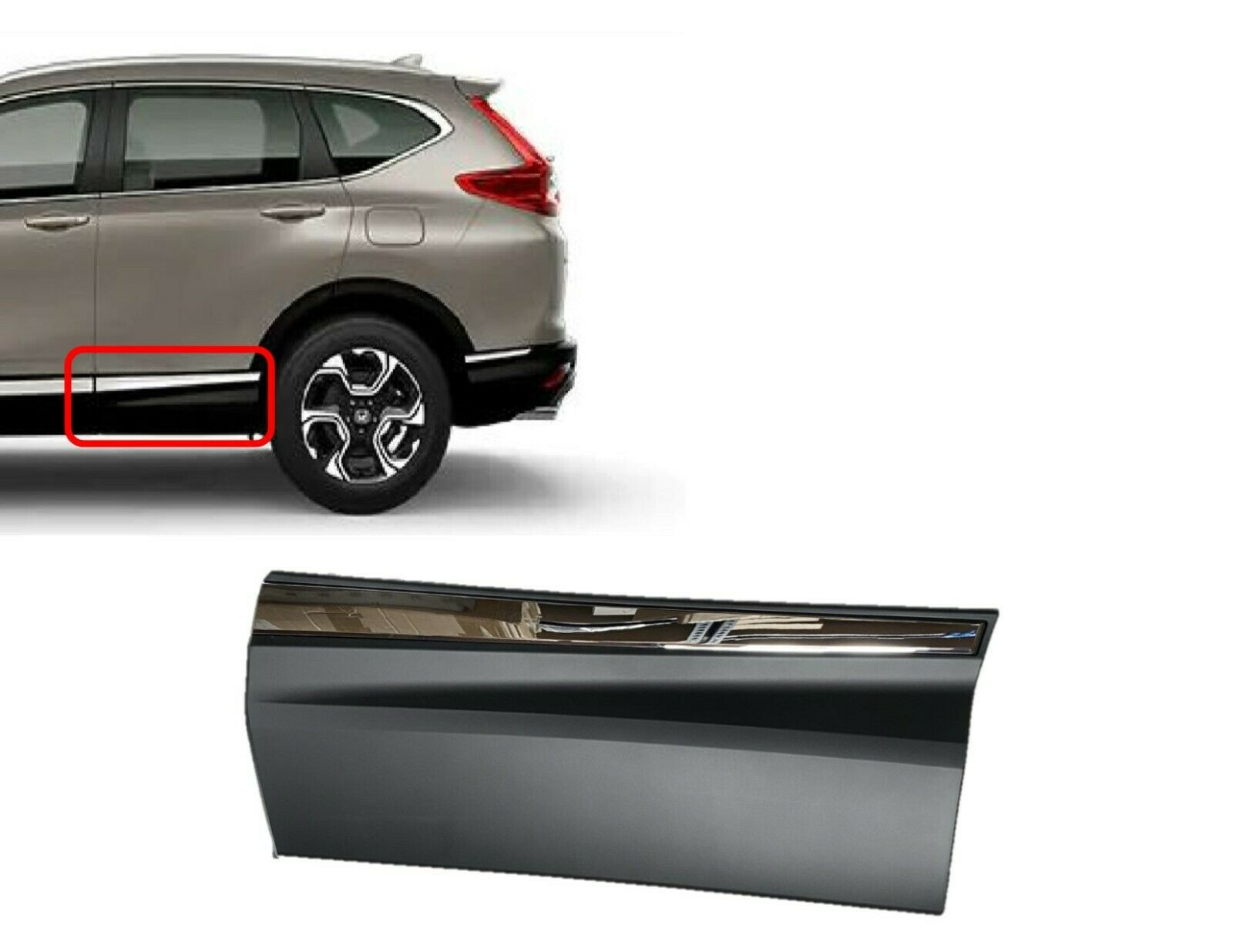 适用左后车门下成型门装饰17-20CR-V镀铬装饰75332-TLA-A01-阿里巴巴