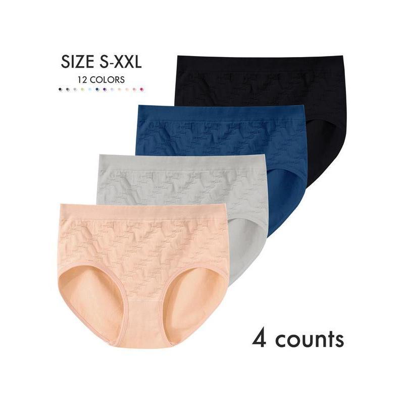 Women's Solid Color Seams Knicker Breathable Comfortable-阿里巴巴