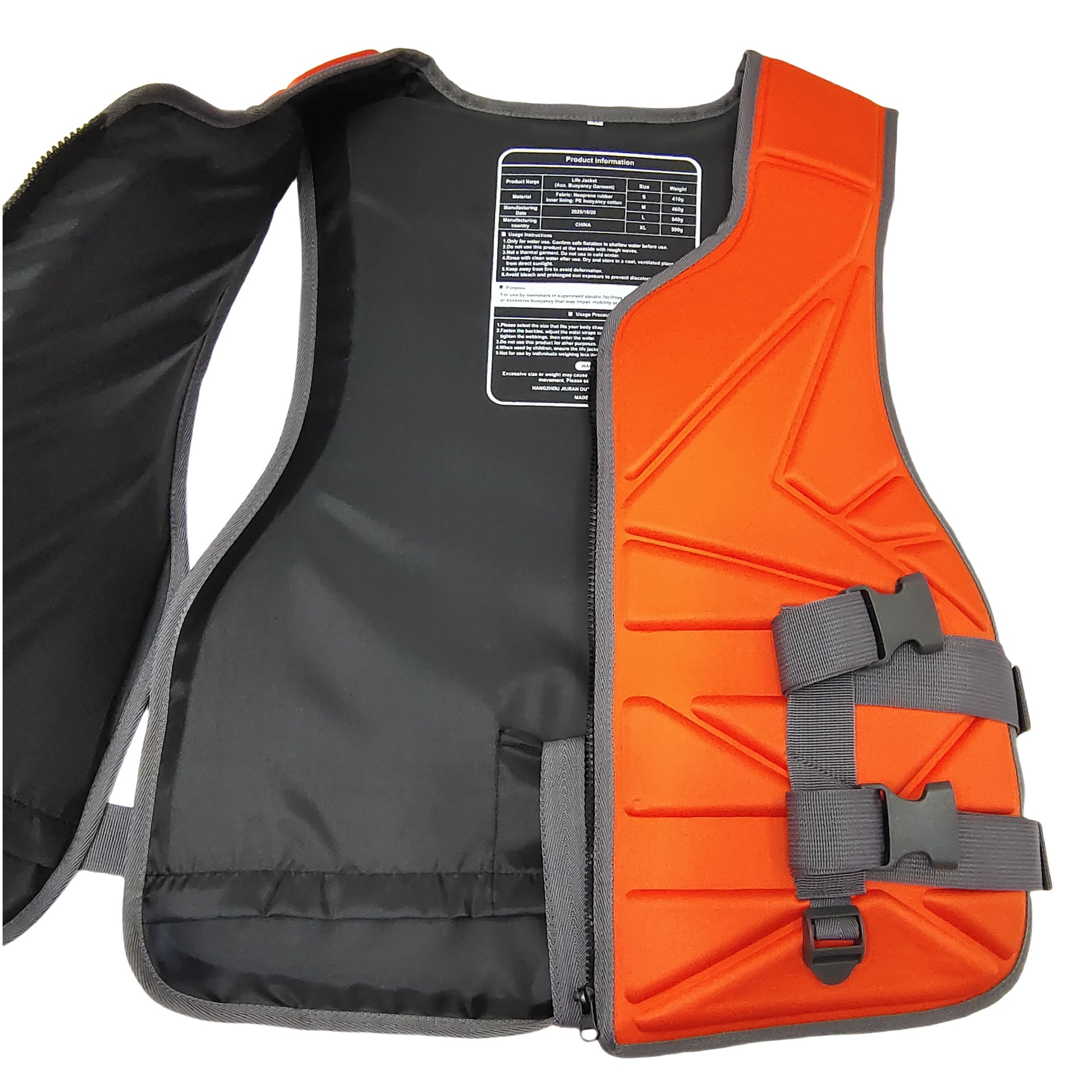 氯丁橡胶成人救生衣韩版压模救生衣冲浪漂流游泳水上运动救生背心-阿里巴巴