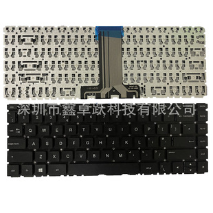 UK 适用惠普HP 14-BA 14T-BA 14M-BA 14-BS 14-BW笔记本键盘-阿里巴巴