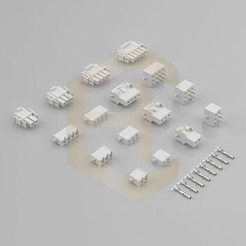 HCTL华灿天禄HC-63001-4Y-PF1-05 6.2mm间距 胶壳连接器 线对板-阿里巴巴