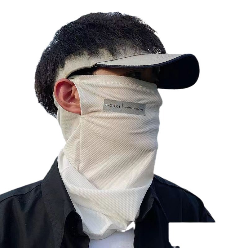 Sun protection mask men's summer UV protection eye protection corner ...