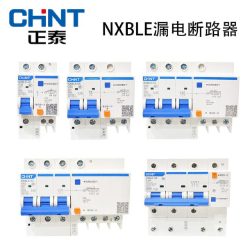 CHNT正泰漏电断路器NXBLE-32 1P+N 2P 3P+N 4P C32A C25C20C16C10-阿里巴巴