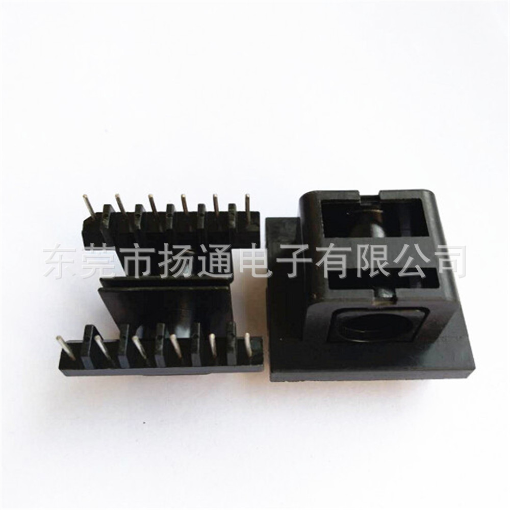 ER3435双槽骨架ETD34带外壳ER3435高频骨架双槽外壳卧式6+6PIN-阿里巴巴