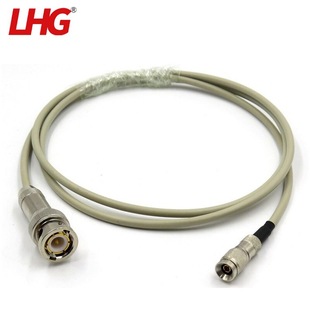 LHG 2M两兆E1成品线SYV75-2-1同轴电缆DDF架连接线CC4-BNC单芯-阿里巴巴