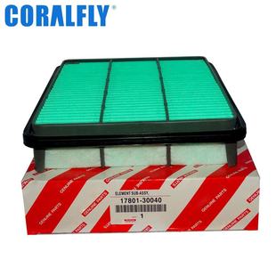 air filter空气滤清器17801-30040 17801-07010空滤空气滤芯汽车-阿里巴巴