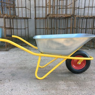 WB6410 手推车 工具手推车批发 铁斗橡胶气态轮静音-阿里巴巴