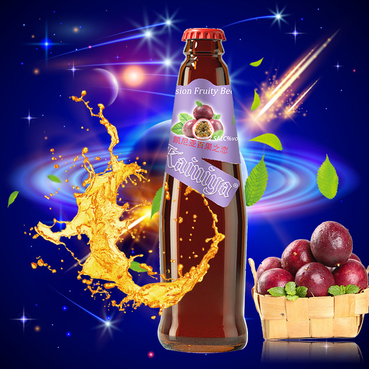 精酿果味鲜啤275ml百香果草莓KTV夜场酒吧啤酒厂家一手货源直供-阿里巴巴