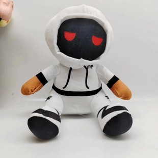 跨境新款Foltyn Family Plush白卫衣公仔roblox游戏周边毛绒玩具-阿里巴巴
