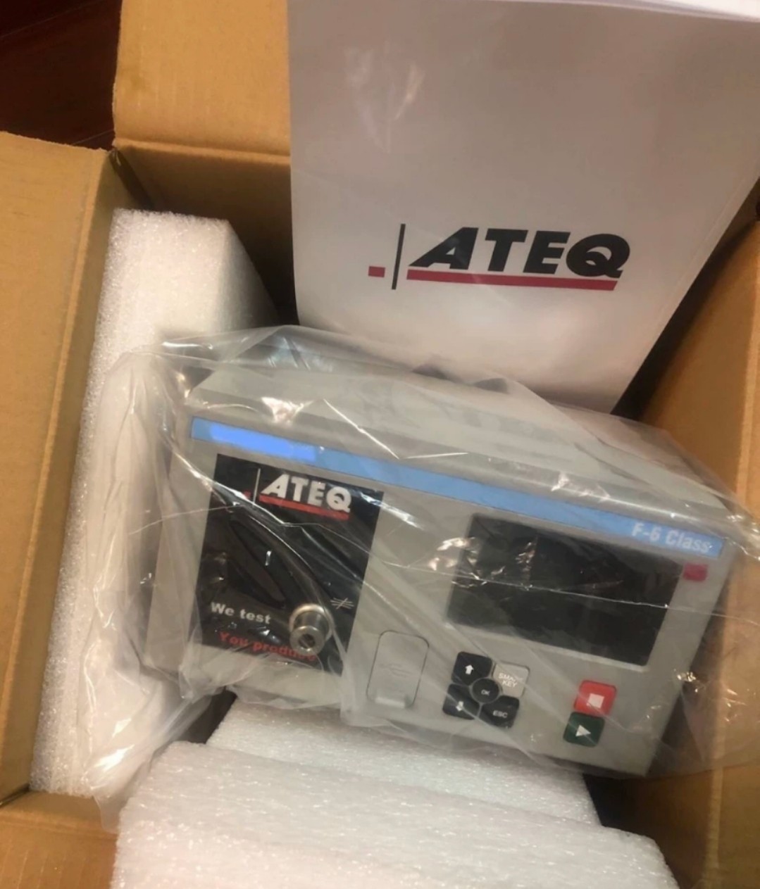 ATEQ阿黛凯F620气密测试仪器全新刚开封，正负压带电子自动调压-阿里巴巴