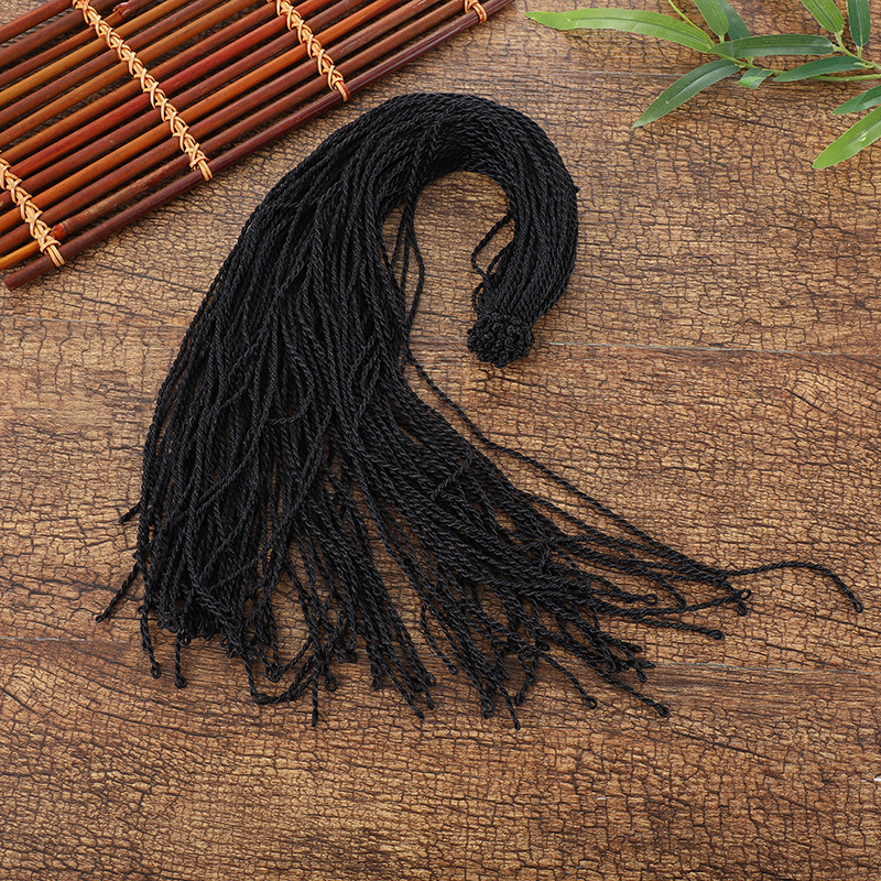 本命年手工编织红绳 麻花项链绳 红黑项链吊坠绳 2.0mm粗手搓绳-阿里巴巴