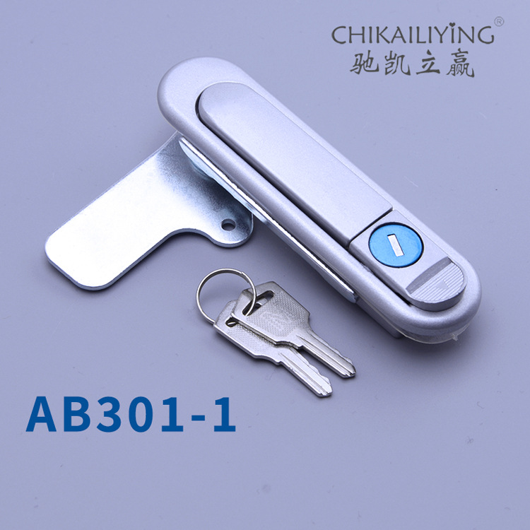 AB302-1-1带挂锁铅封螺丝平面锁铁皮柜配电箱机柜设备锁AB302-2-1-阿里巴巴