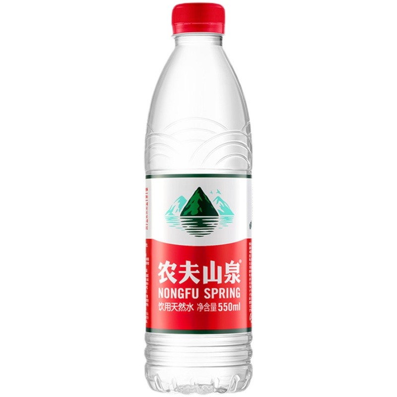 农夫山泉饮用天然水天然红盖水饮用水整箱装550ml*24瓶非矿泉水-阿里巴巴