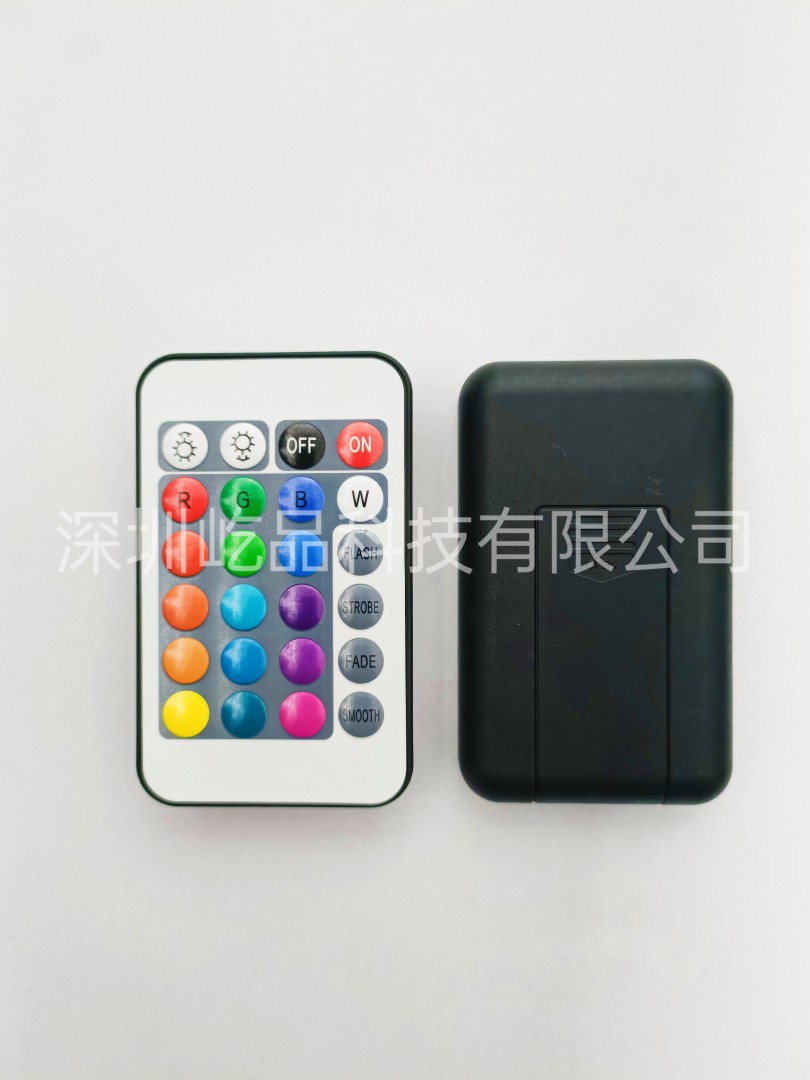 RGB24键装7号电池遥控器 24键 LED七彩装7号干电池遥控器 超手感-阿里巴巴