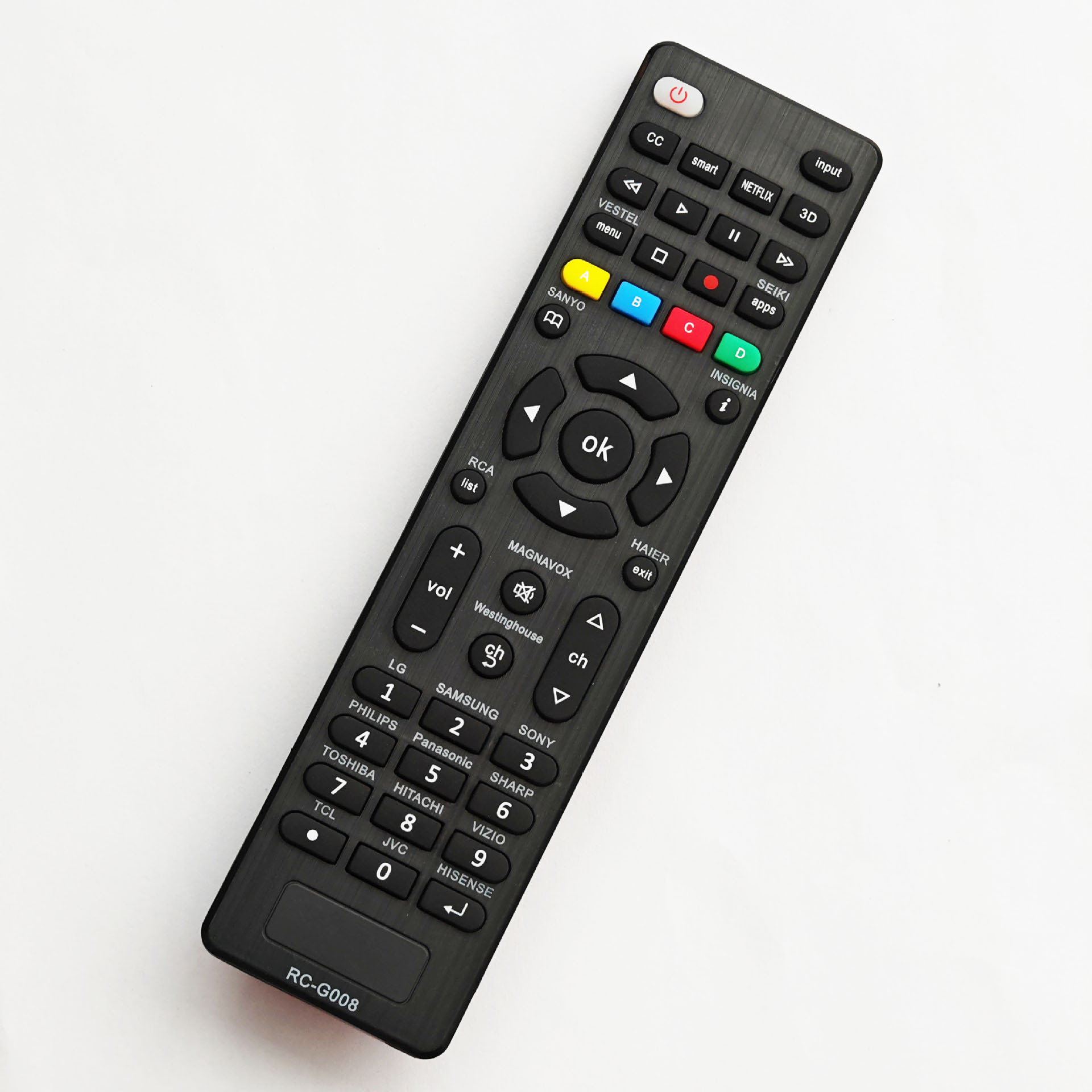 适用SONY/SAMSUNG/LG品牌万能通用遥控器RC-G008 精品手感油按键-阿里巴巴