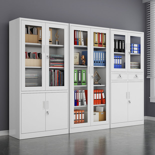 通体文件柜铁皮柜办公室专用分体档案凭证全钢加厚工具带锁铁柜子-阿里巴巴