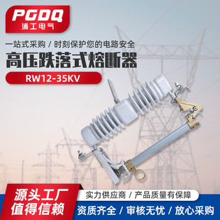 高压跌落式熔断器 35KV 高压熔断器 RW12-33KV户外熔断器-阿里巴巴