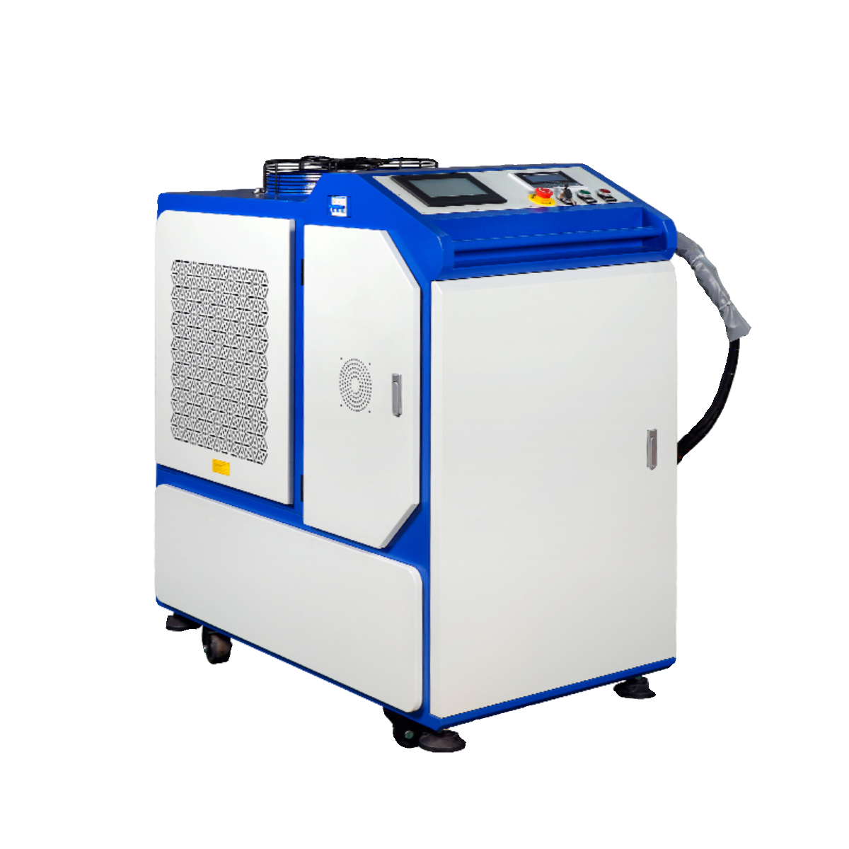 Small handheld fiber laser welding machine welding cutting rust removal ...