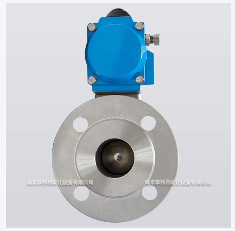 气动法兰球阀Q64F高平台不锈钢304切断阀O型软密封法兰气动球阀-阿里巴巴