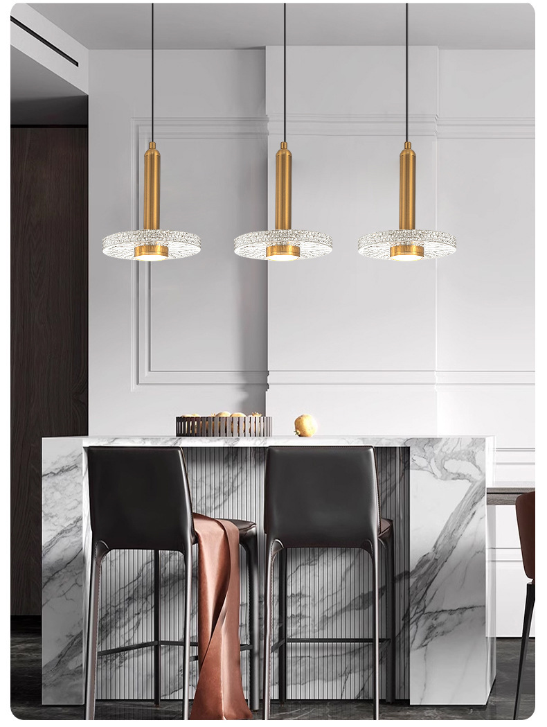 新款卧室吊灯轻奢创意过道灯现代简约床头吊灯酒店客房LED小吊灯-阿里巴巴